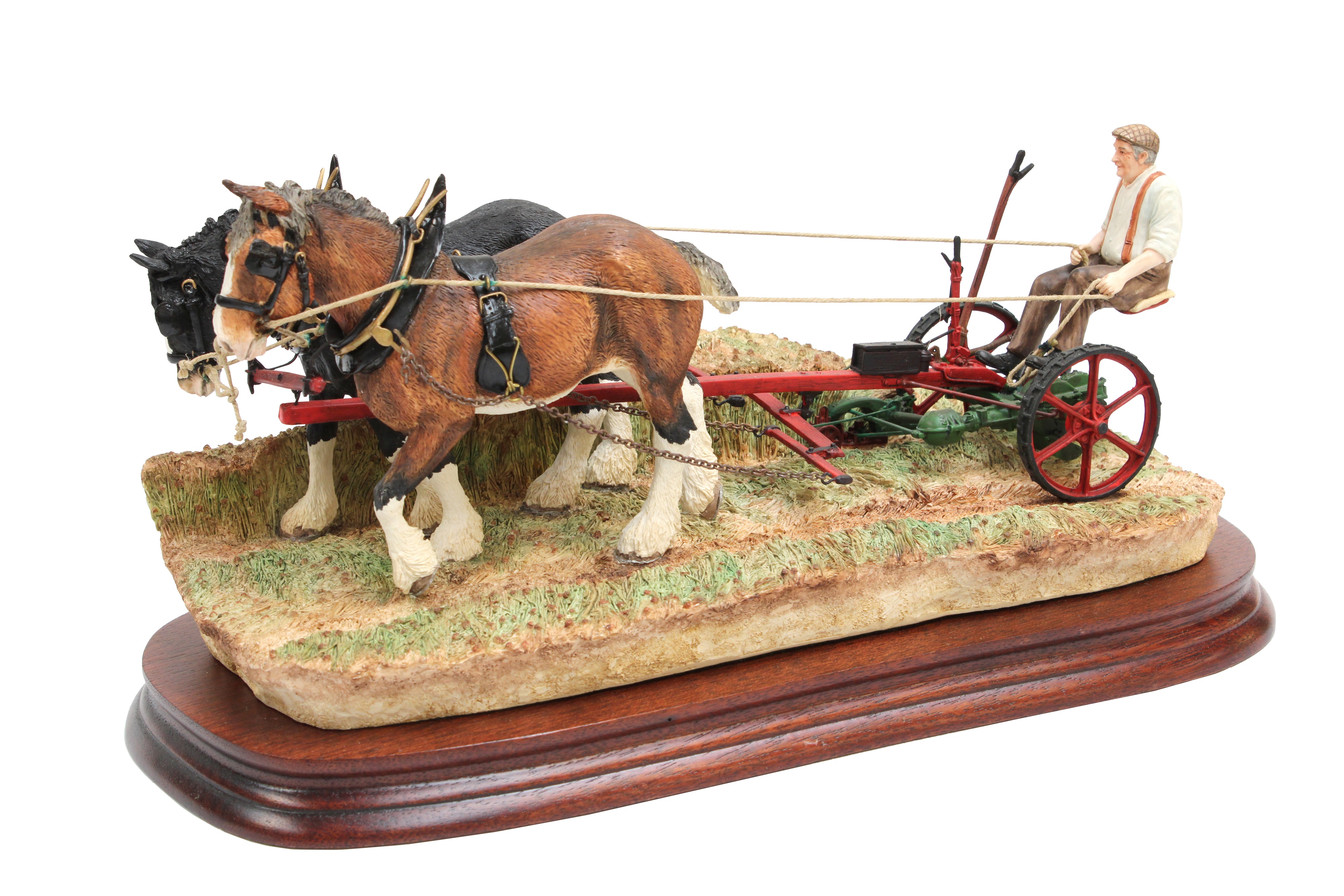 Lot 2075 - Border Fine Arts Hay Time Figure Groups,