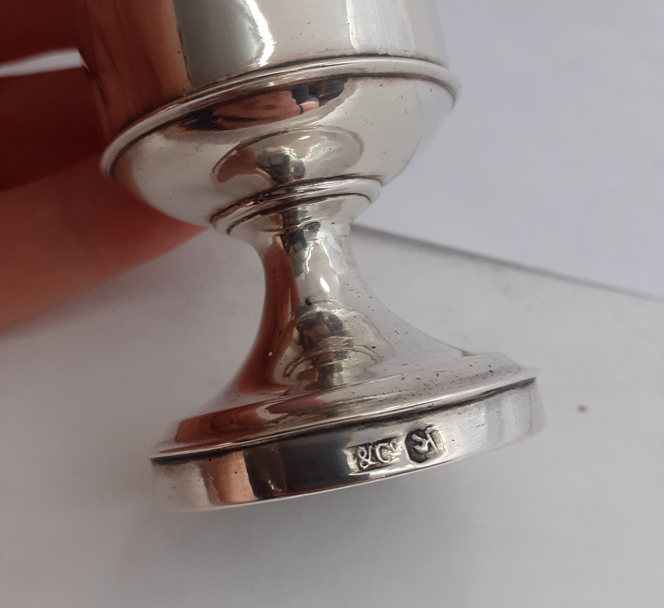 Lot 2259 - An Indian Colonial Silver Caster,