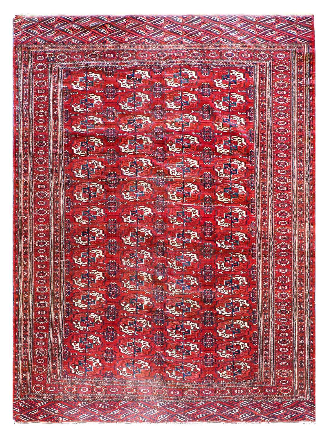 Lot 171 - Tekke Carpet Probably Merv, circa 1900 The