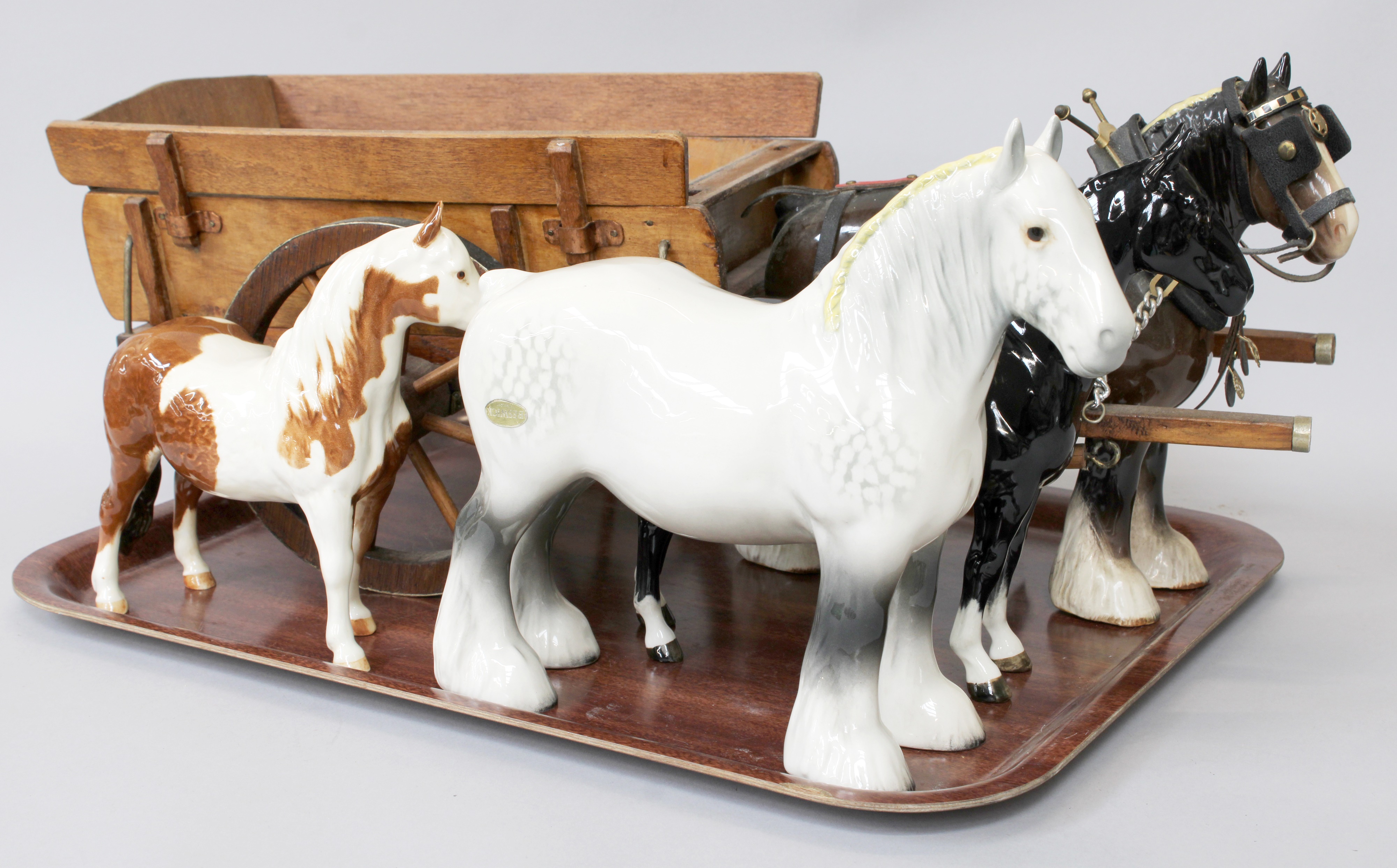 Lot 219 - Beswick Horses, including 'Pinto Pony',