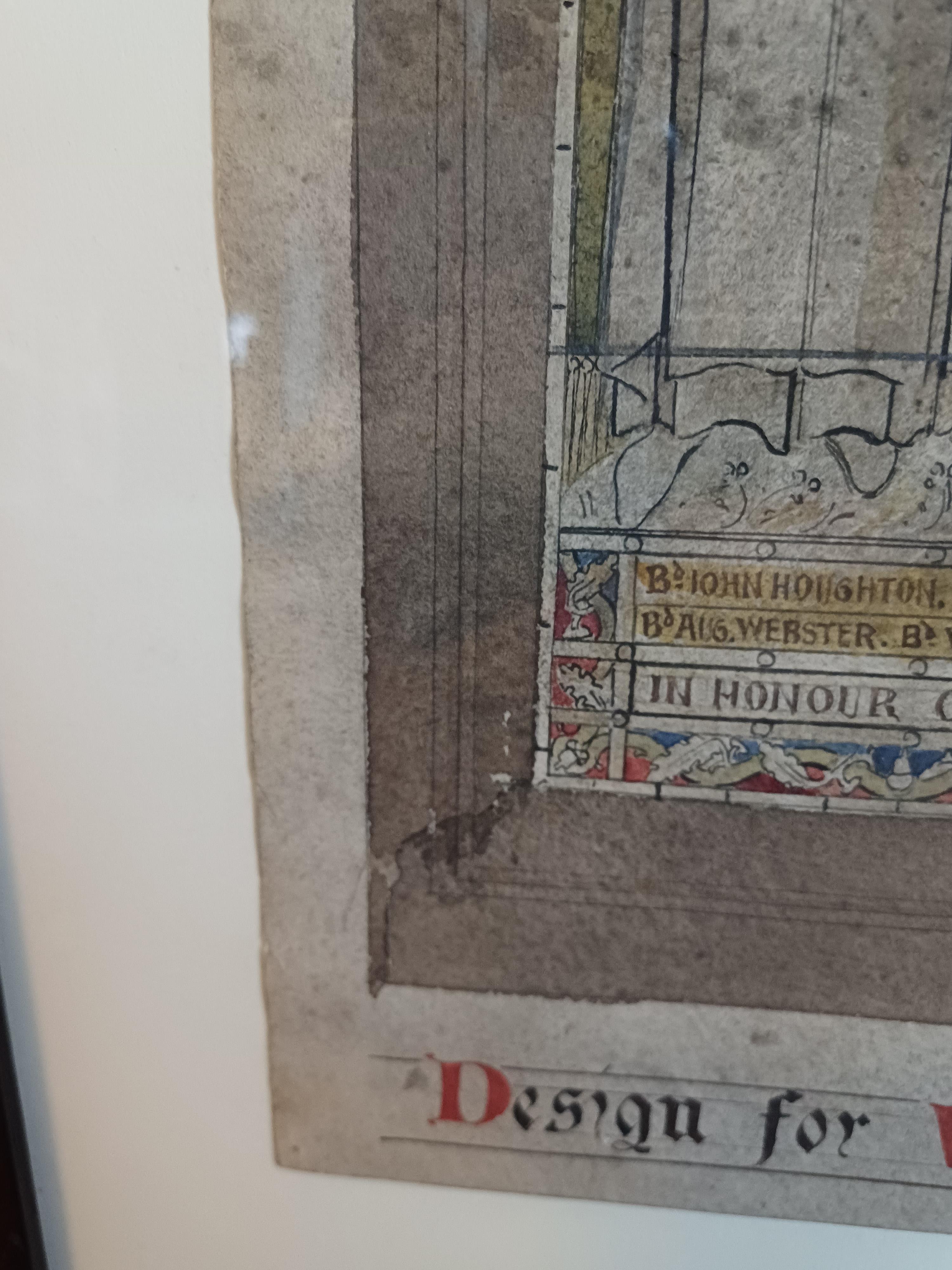 Lot 137 - John Hardman & Co.: Martyrs, stained glass