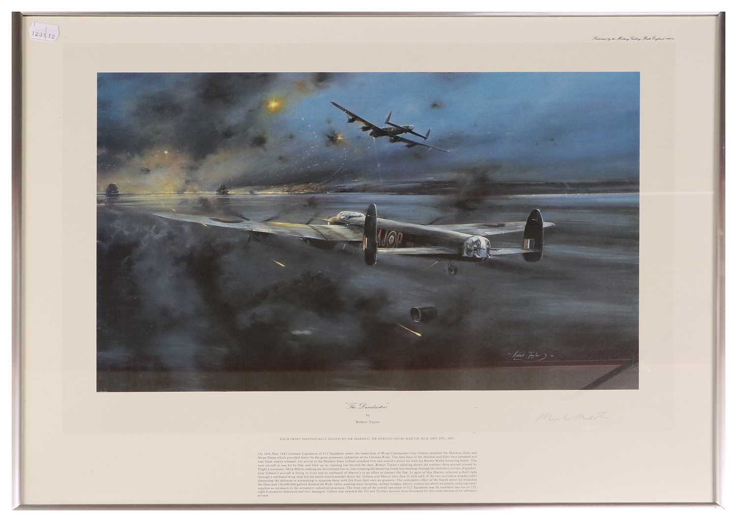 Lot 99 - After Robert Taylor ''The Dambusters'' Colour