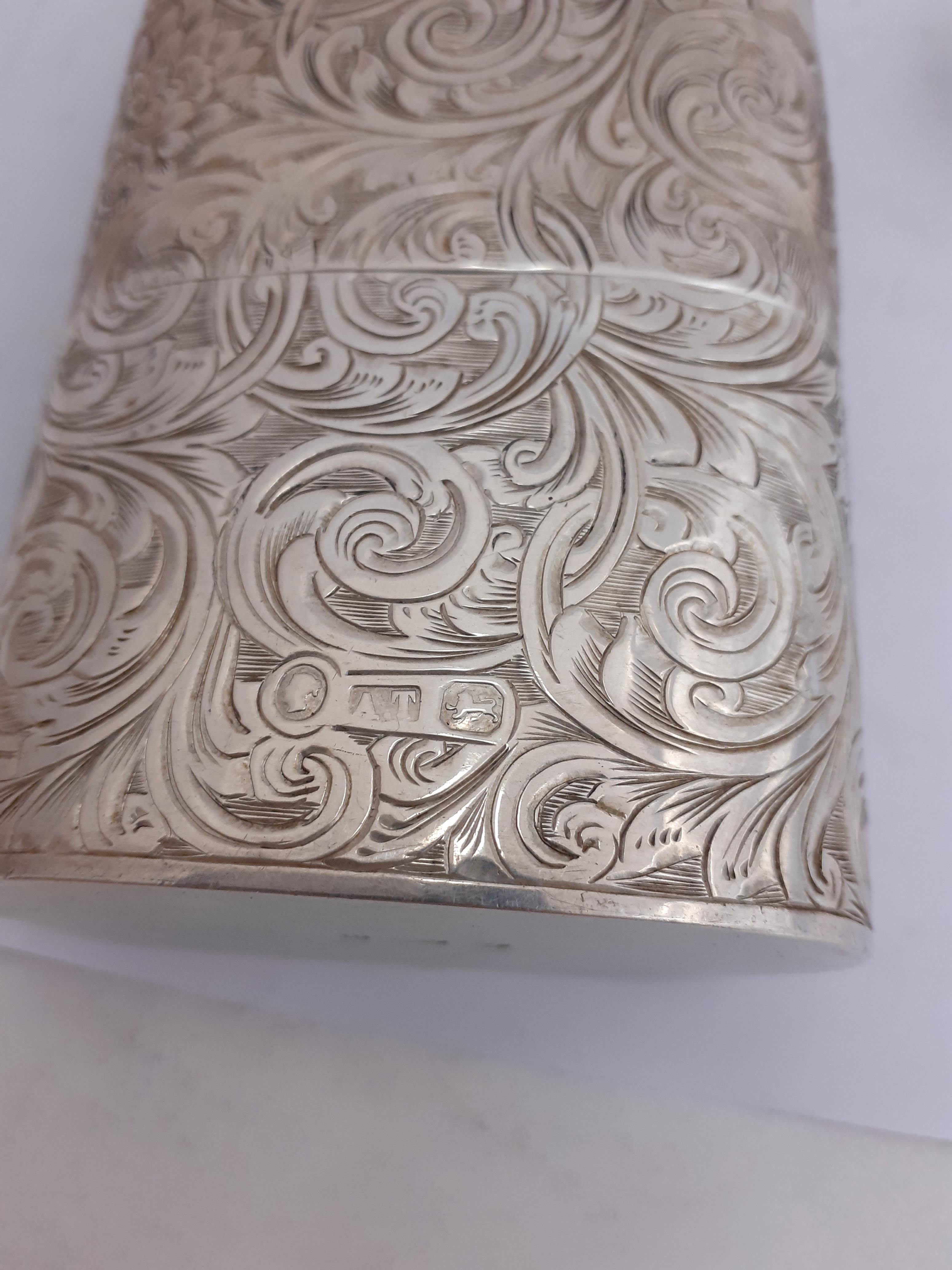 Lot 2324 - A Victorian Silver Spirit-Flask,