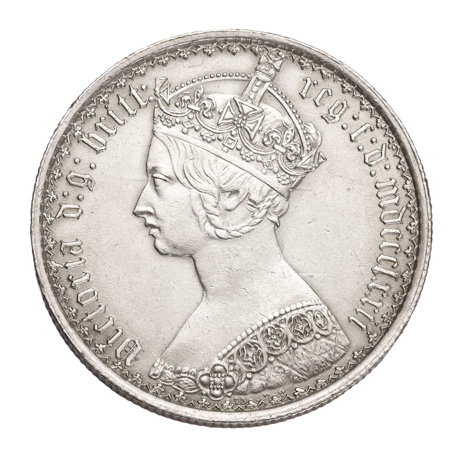 Lot 102 - Victoria, Florin 1872, die no. 73 (Bull 2878,
