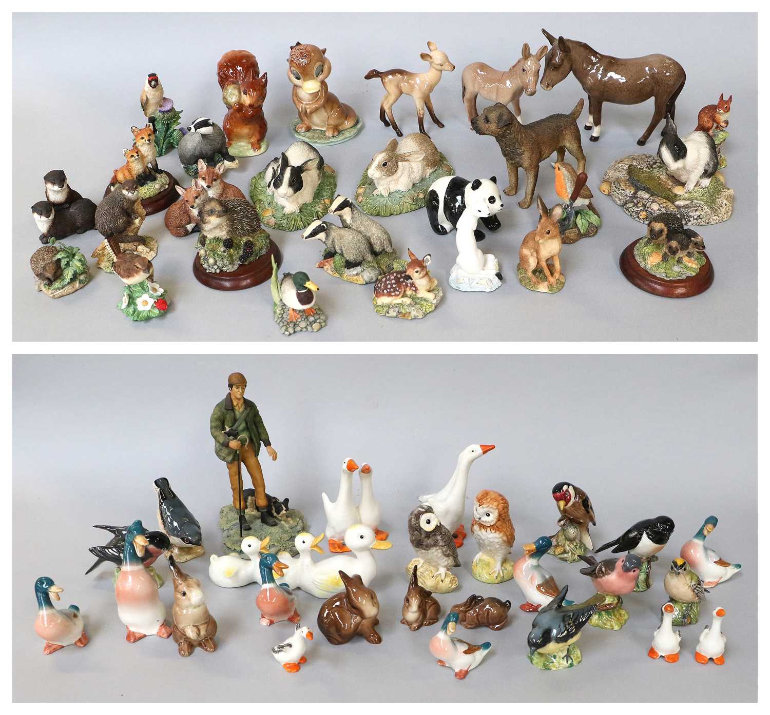 Lot 248 - Beswick & Border Fine Arts, to include