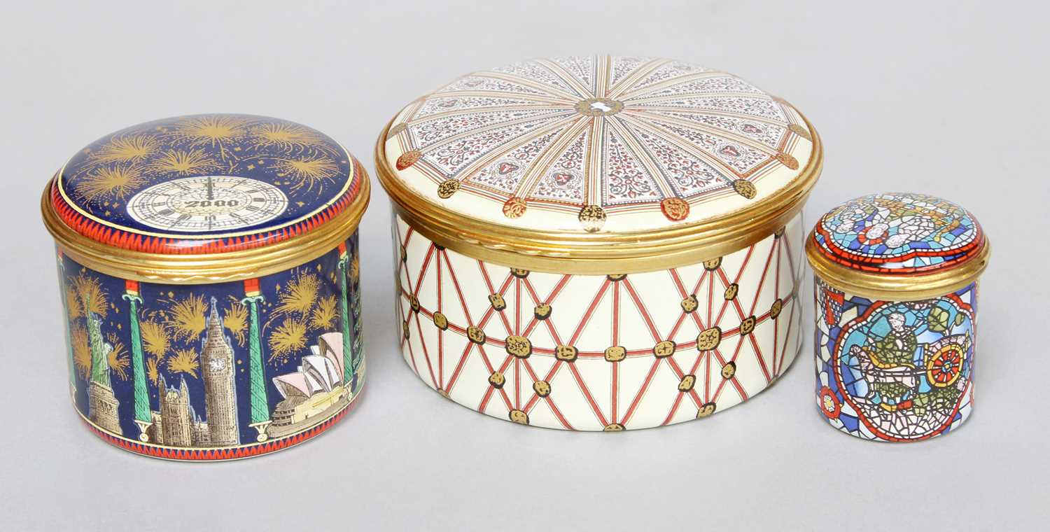 Lot 306 - Halcyon Days Musical Boxes, a halcyon days