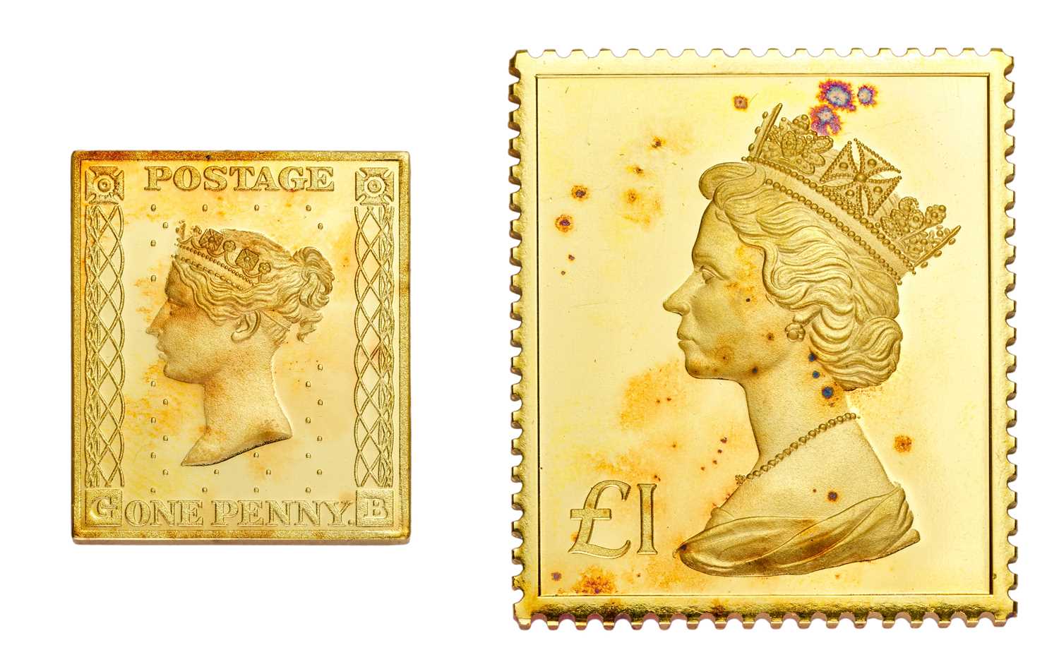 Lot 328 - The British Definitive Stamp Replica Issue,