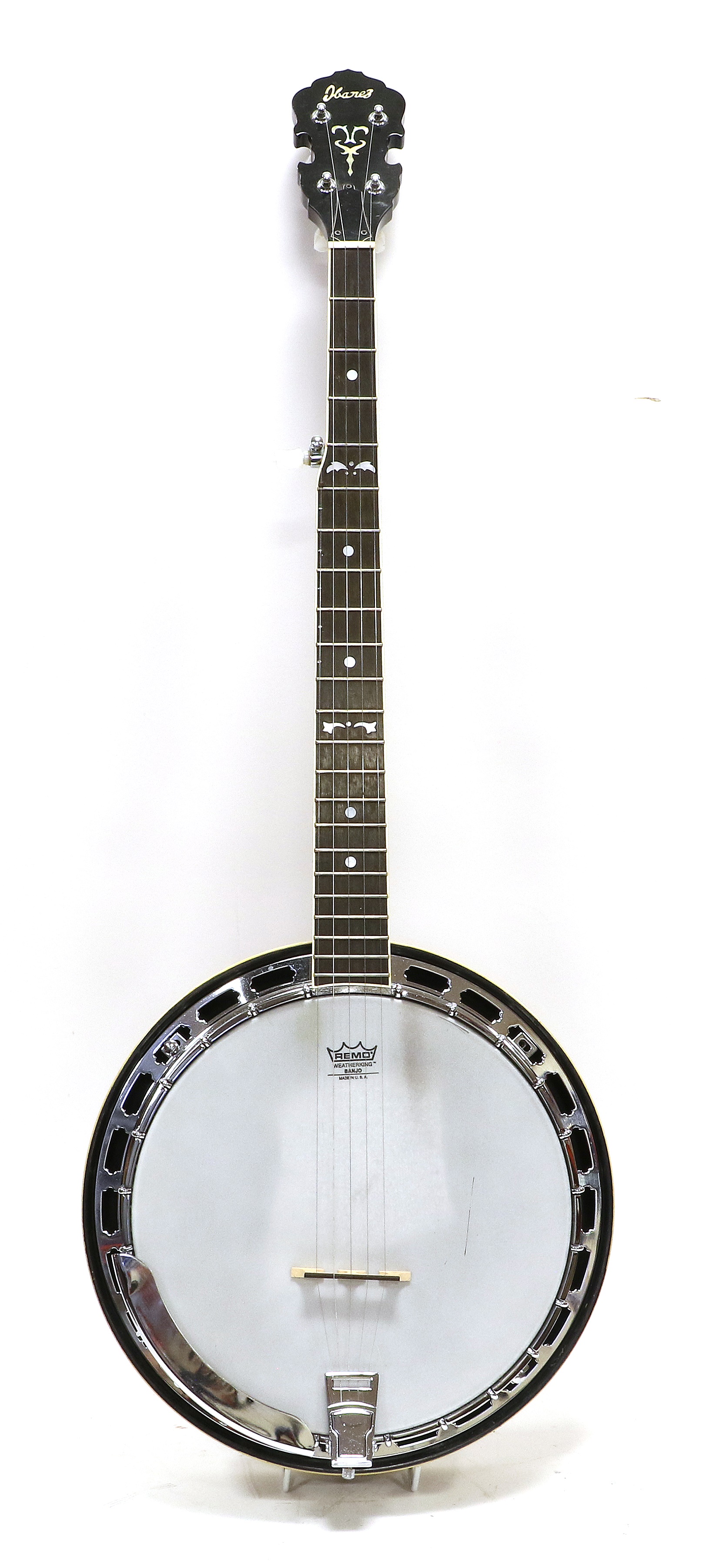 Lot 45 - Banjo Five String, By Ibanez (Made In Japan)