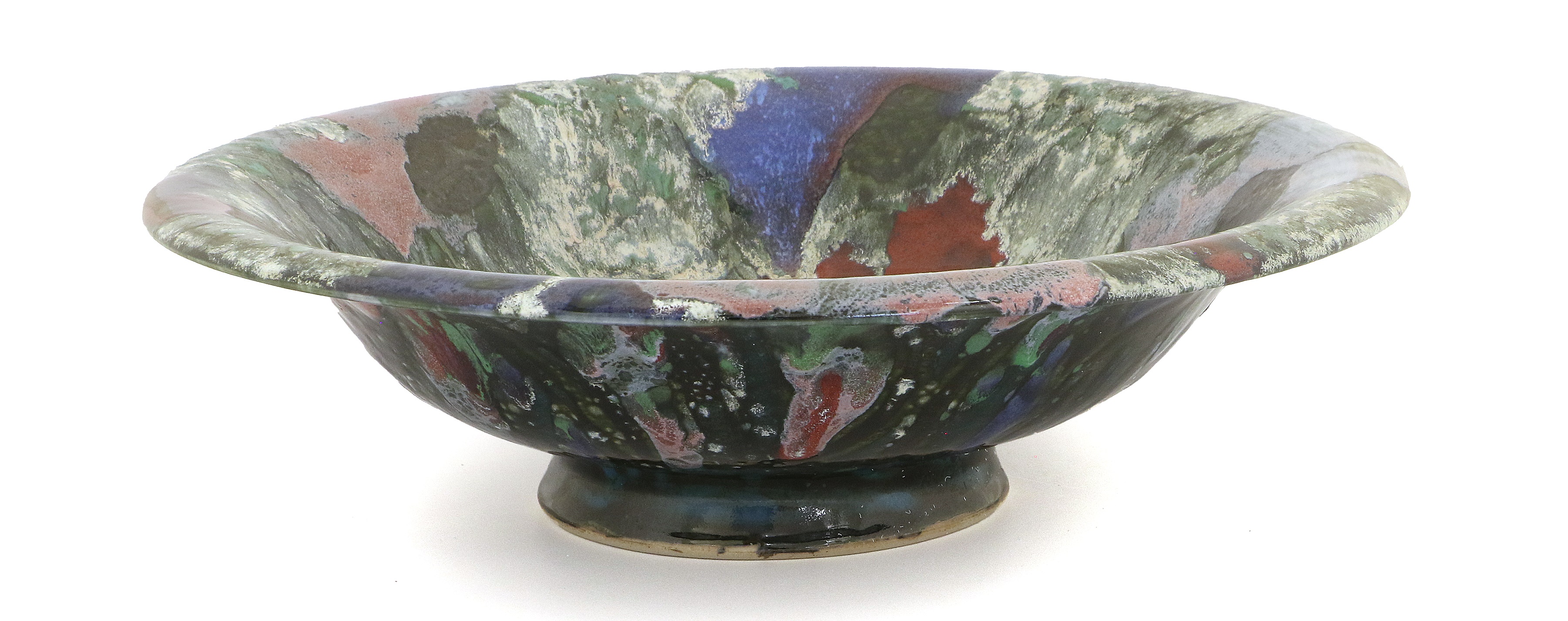 Lot 103 - A Dartington Pottery Vase, hand decorated by