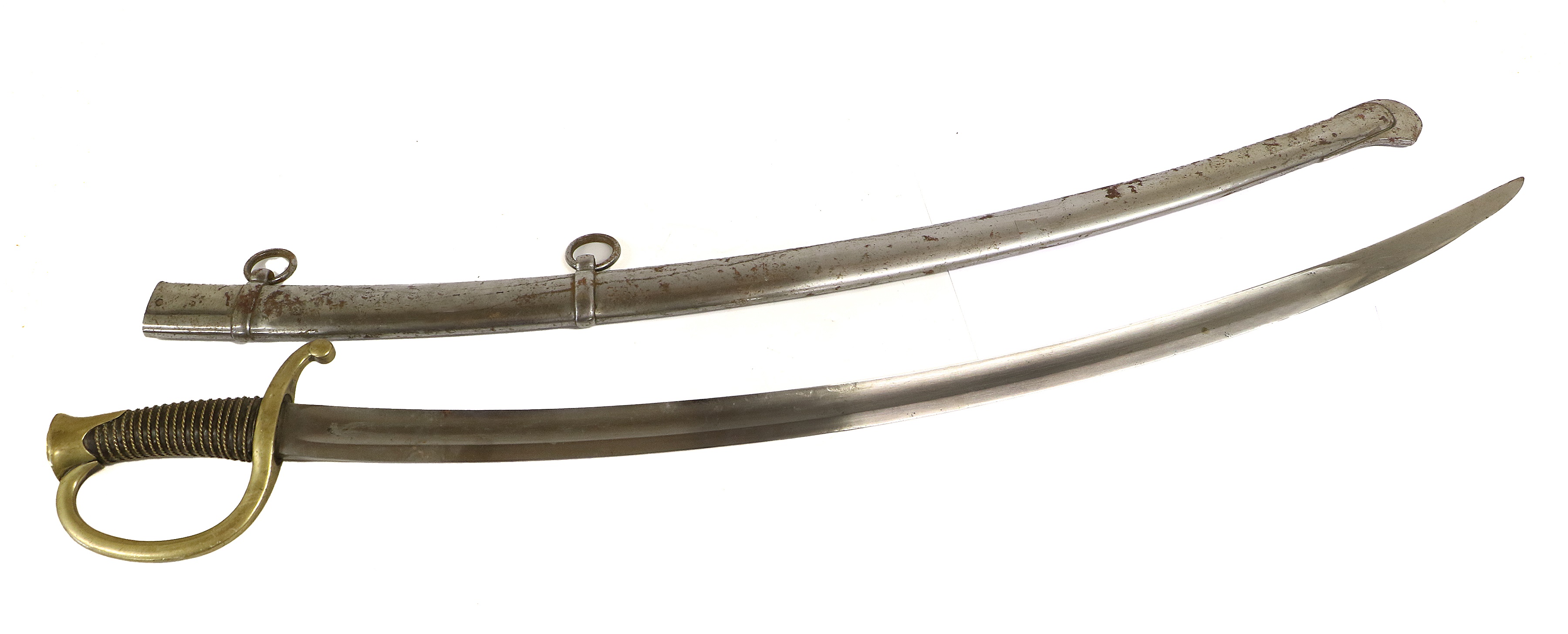 Lot 203 - A French Model 1829 Mounted Artillery Sword,
