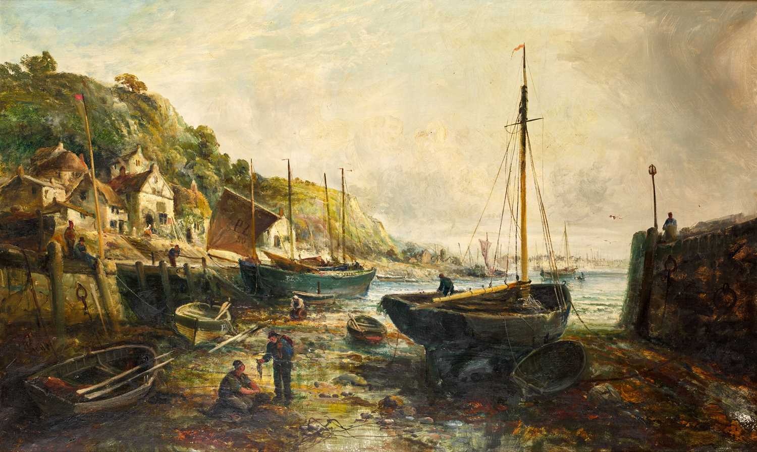 Lot 1123 - William Edward Webb (1862–1903) "Old Quay