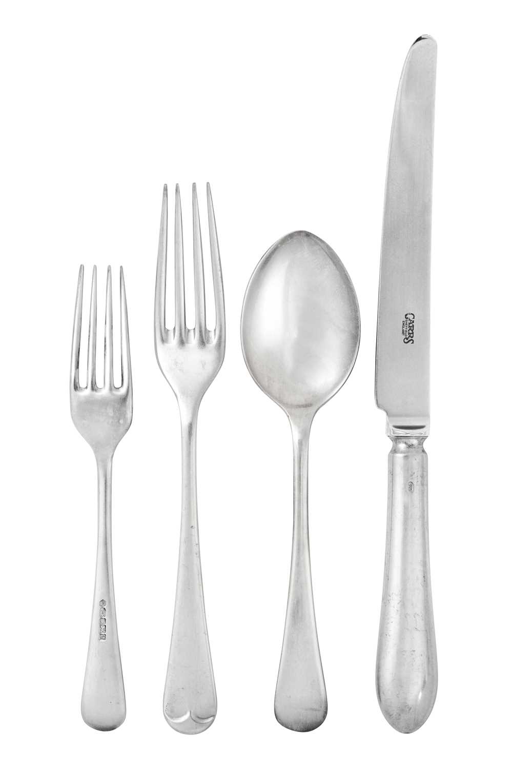 Lot 2054 - An Elizabeth II Silver Table-Service,