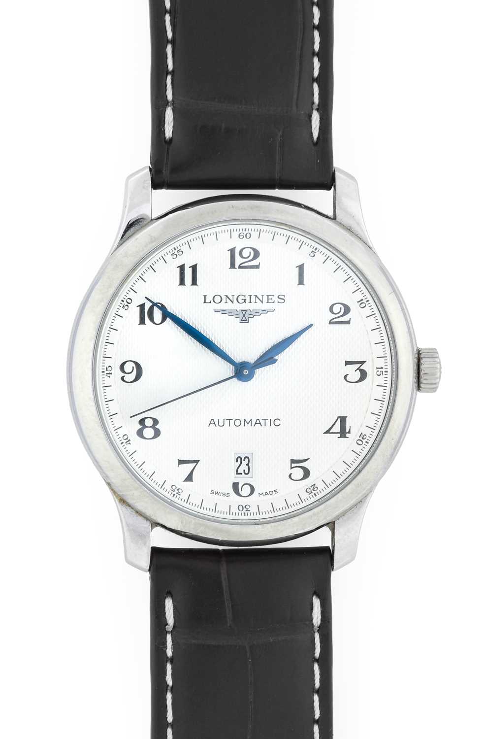 Lot 2423 - Longines: A Stainless Steel Automatic