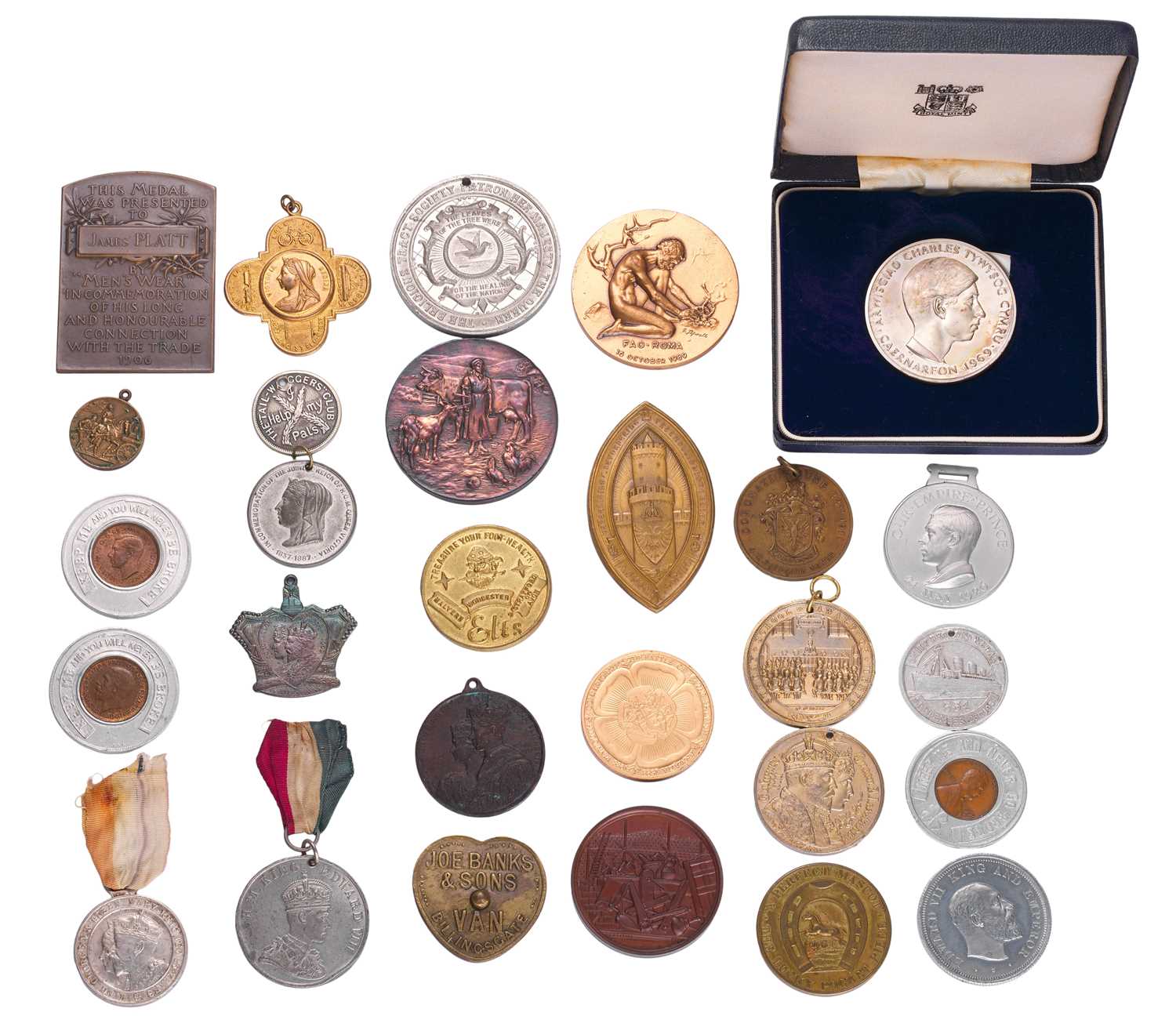 Lot 442 - Assorted Commemorative Medals and Medallions;