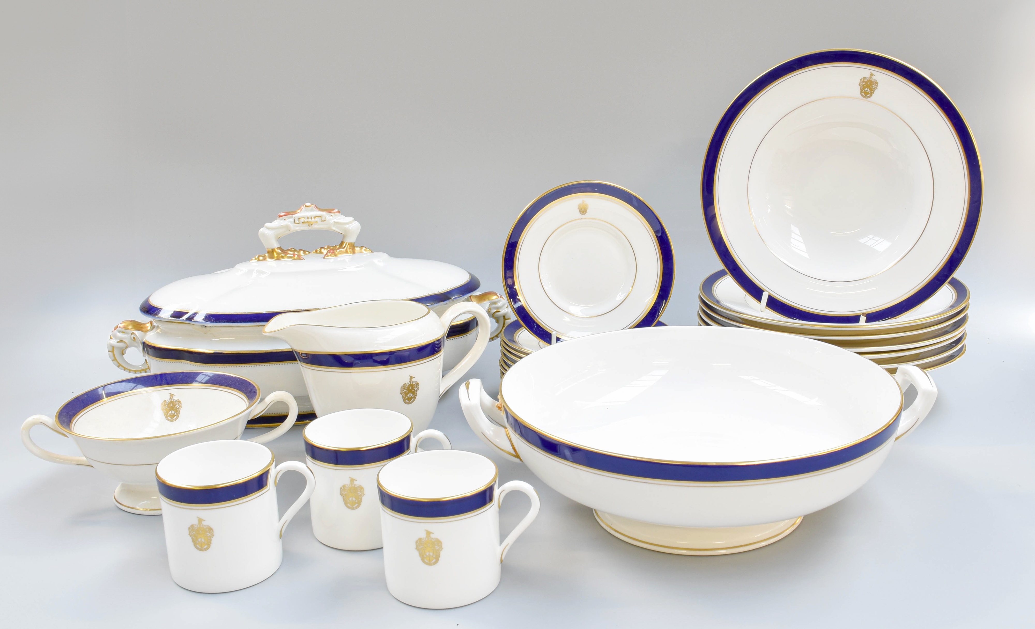 Lot 310 - An Extensive Royal Worcester Porcelain