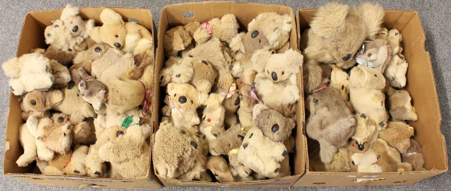 Lot 284 - A Large Collection of Koala Bear Teddies