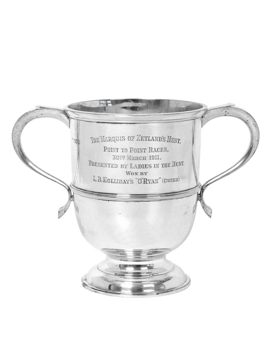 Lot 2138 - A George V Silver Two-Handled Cup,