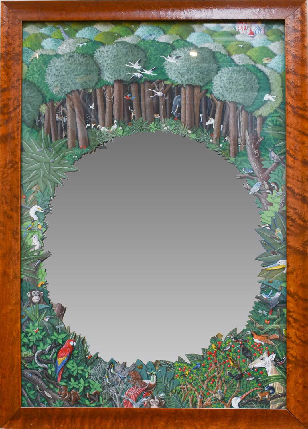 Lot 1119 - Mike Wilks (b.1947) Jungle mirror