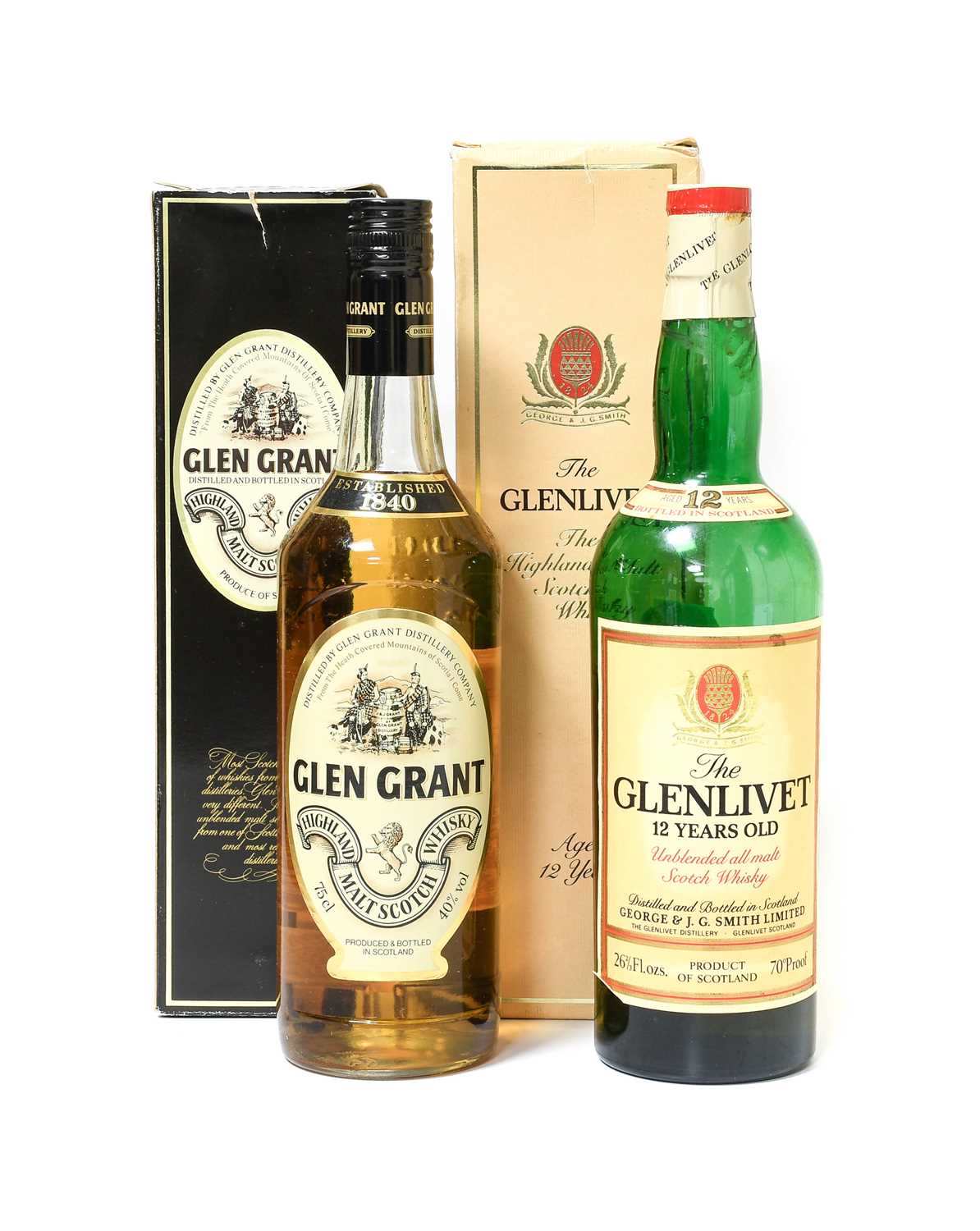 Lot 5200 - Glenlivet 12 Year Old Unblended All Malt