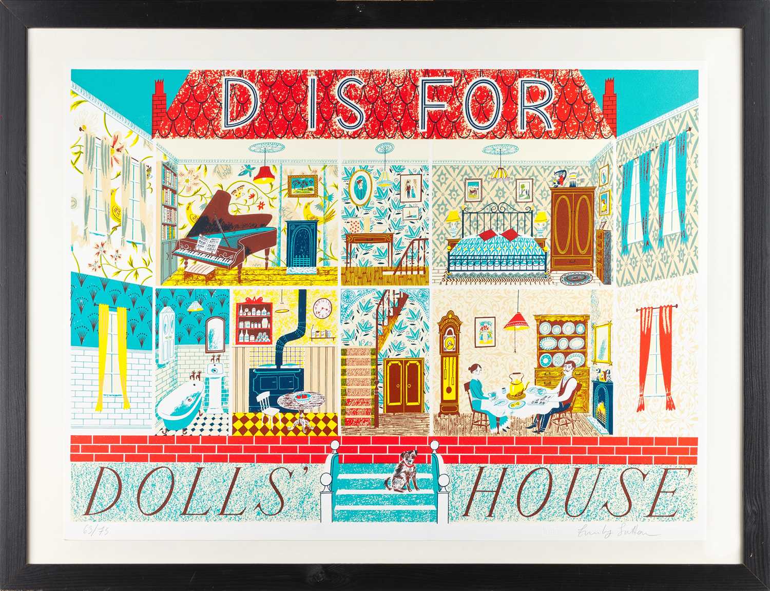 Lot 649 - Emily Sutton (Contemporary) "D is for Dolls