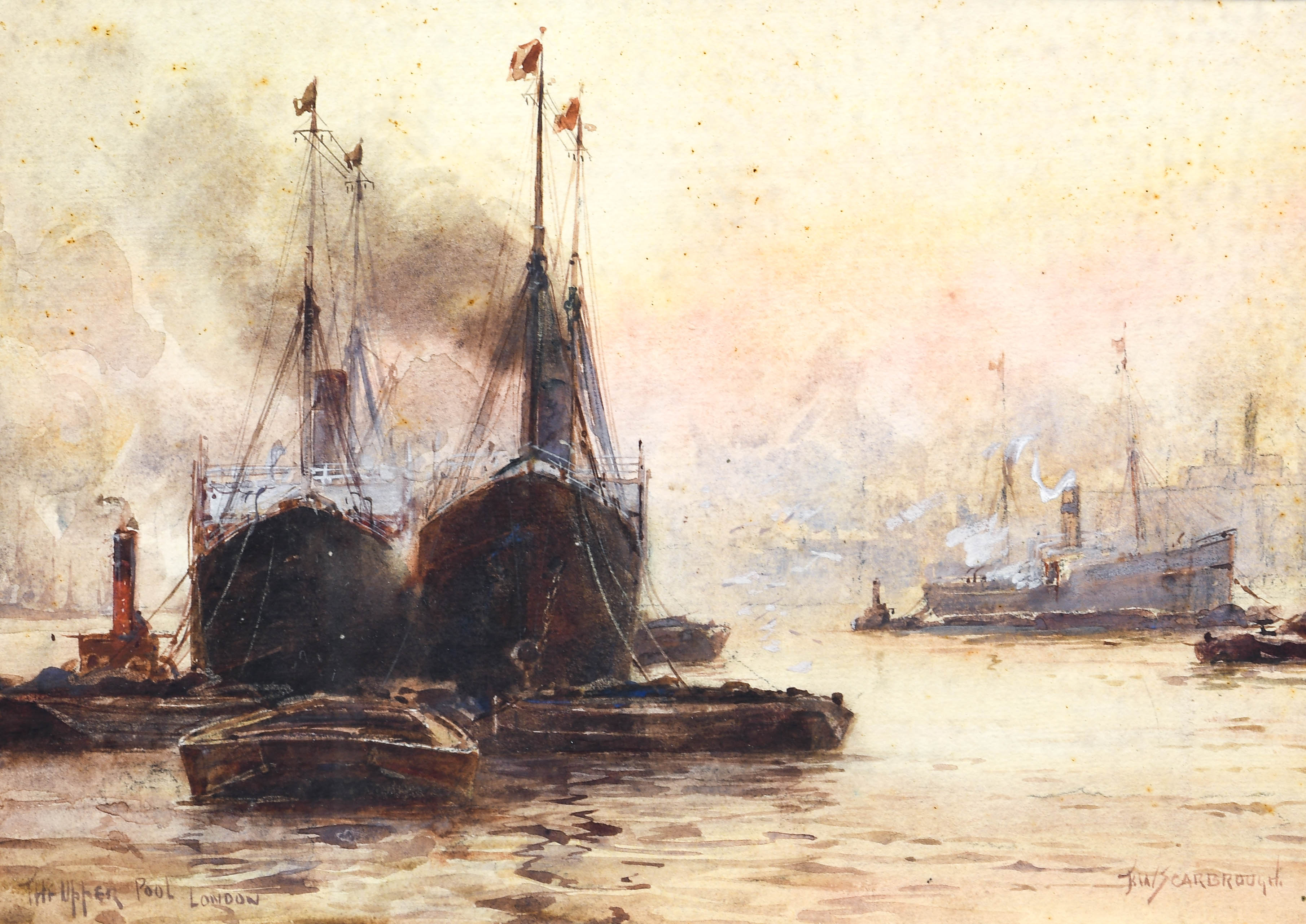 Lot 1009 - Frank (Frederick) William Scarborough (1860-