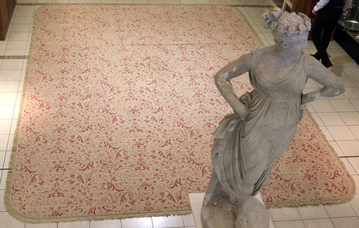 Lot 1002 - Machine Made Carpet of European Design, the