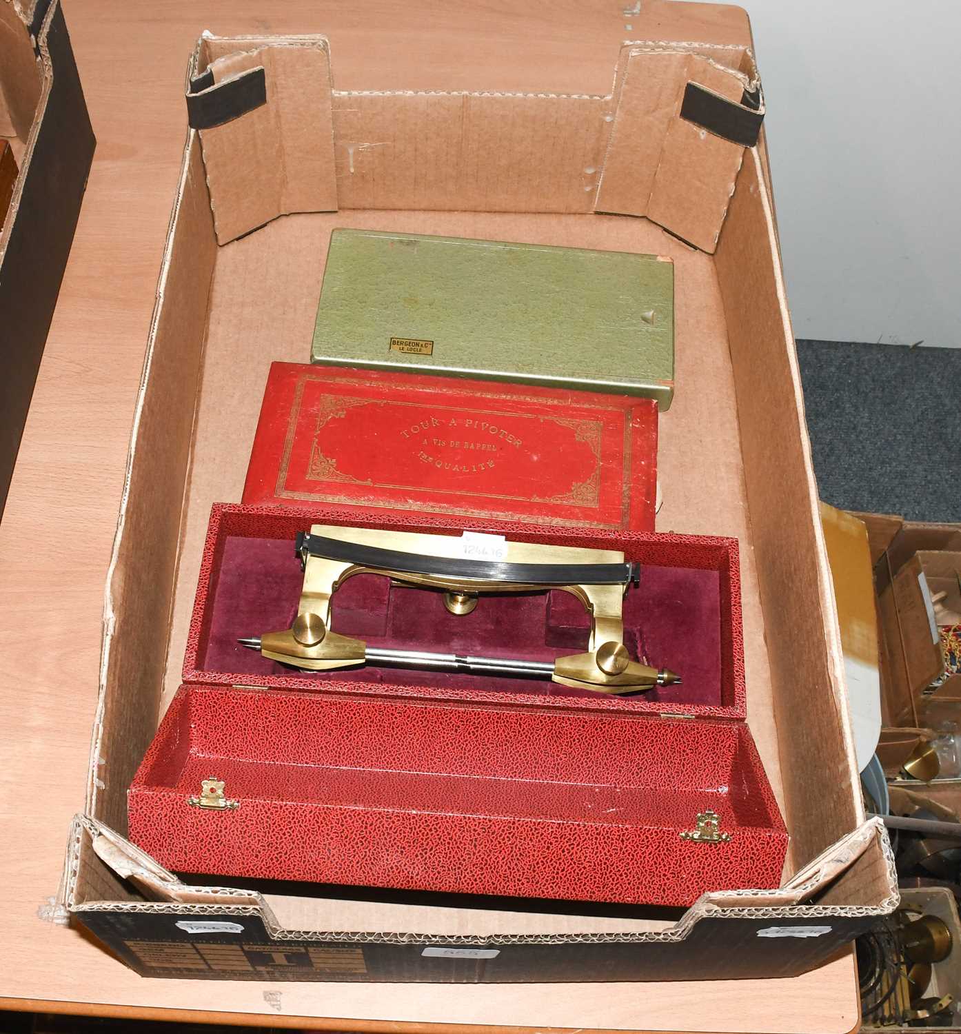 Lot 555 - Three Watch and Clock Maker's Tools,