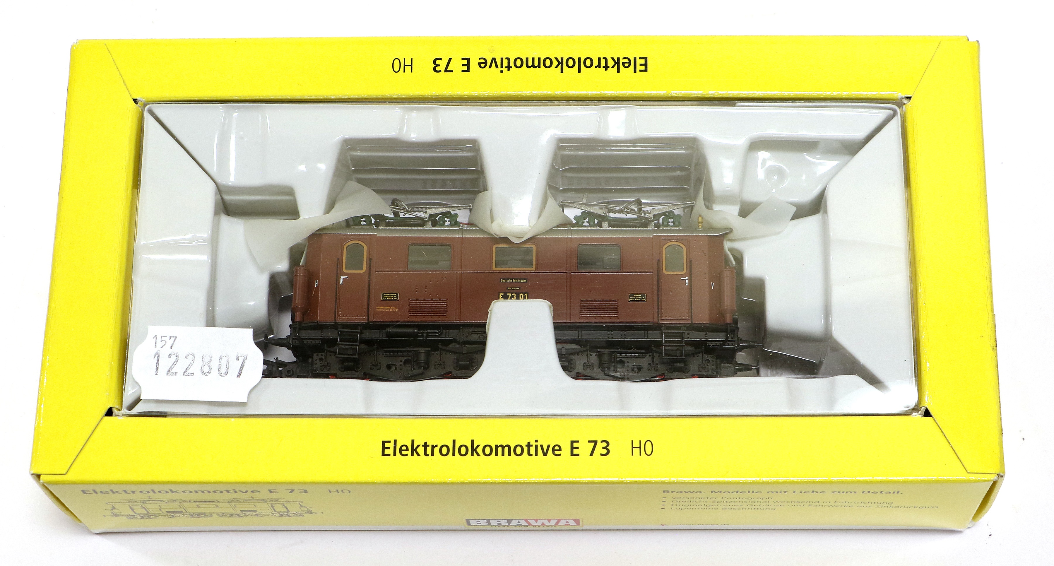 Lot 3235 - Brawa HO Gauge 43052 E73 DRG Pantograph