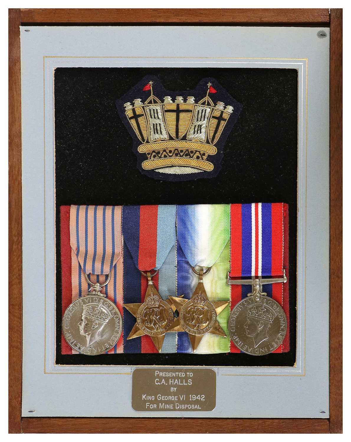 Lot 117 - A Second World War George Medal Group of