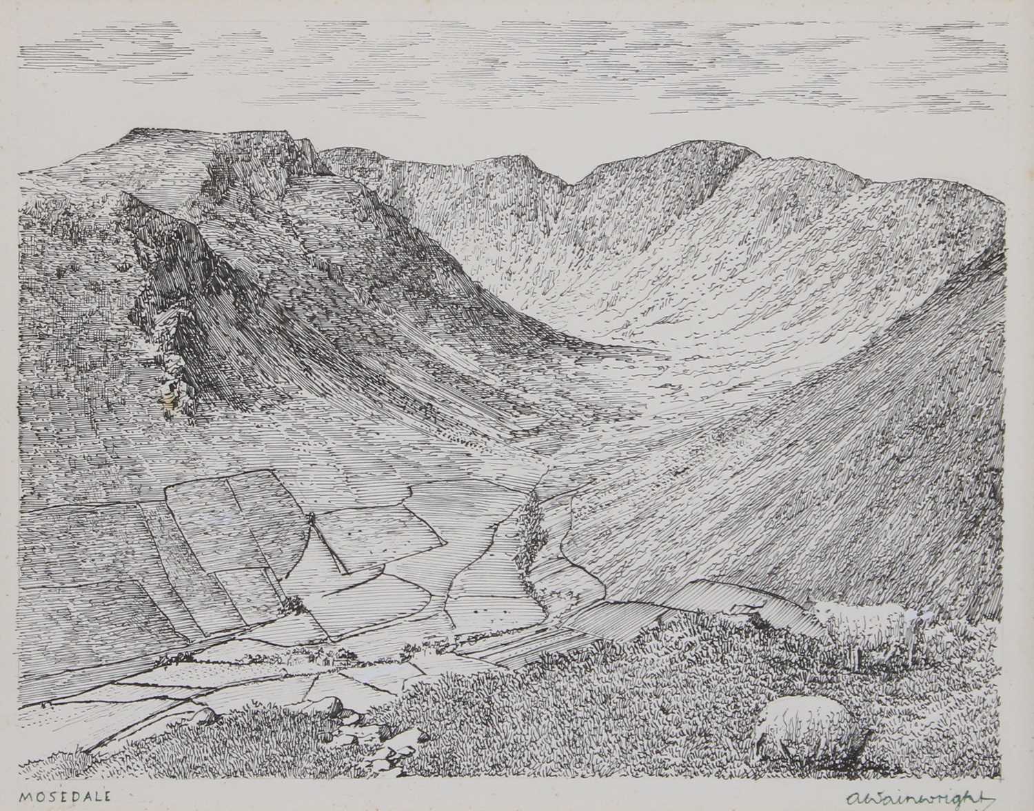 Lot 1014 - Alfred Wainwright (1907-1991) "Mosedale"
