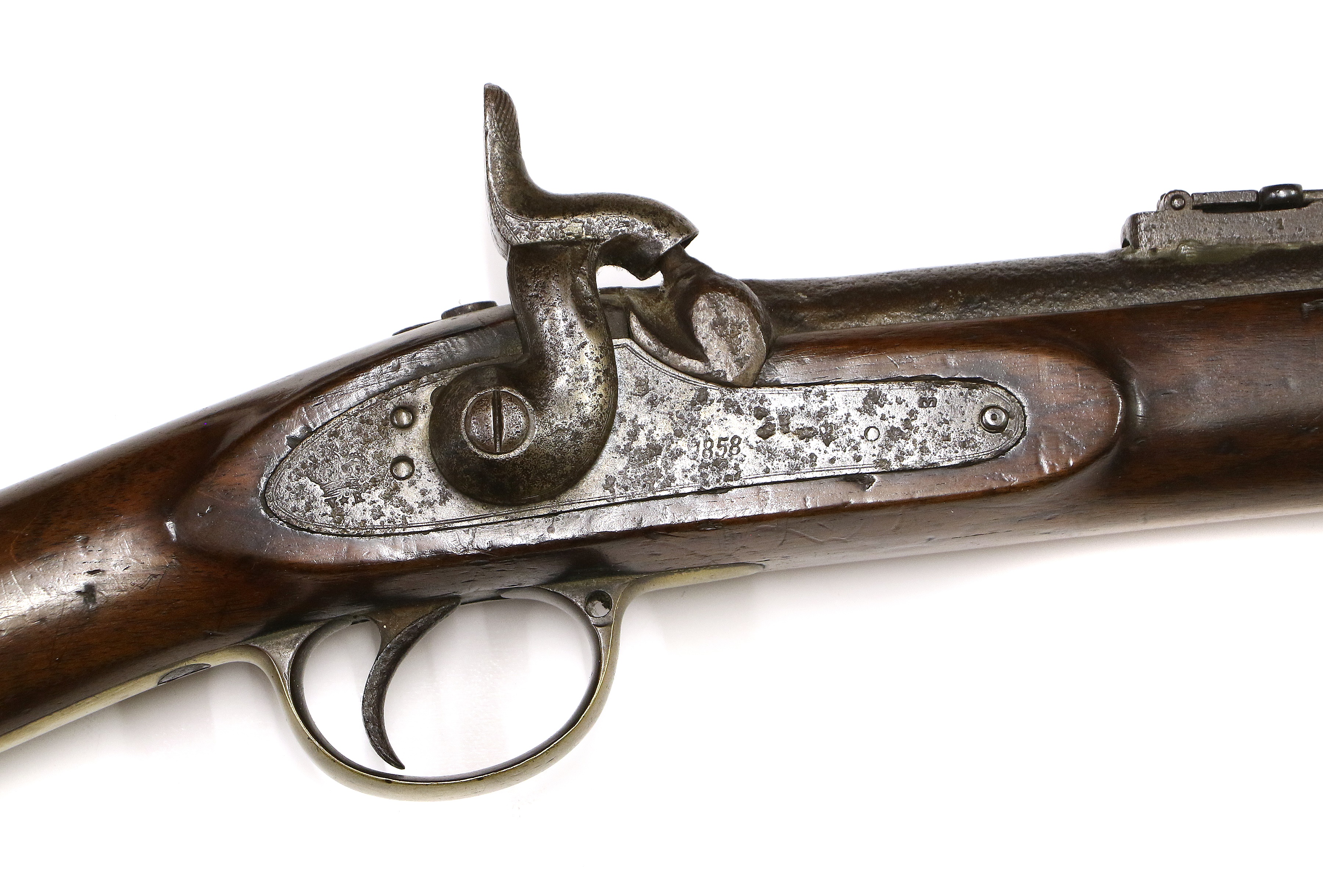 Lot 259 - An Enfield 1858 Three Band Percussion Musket