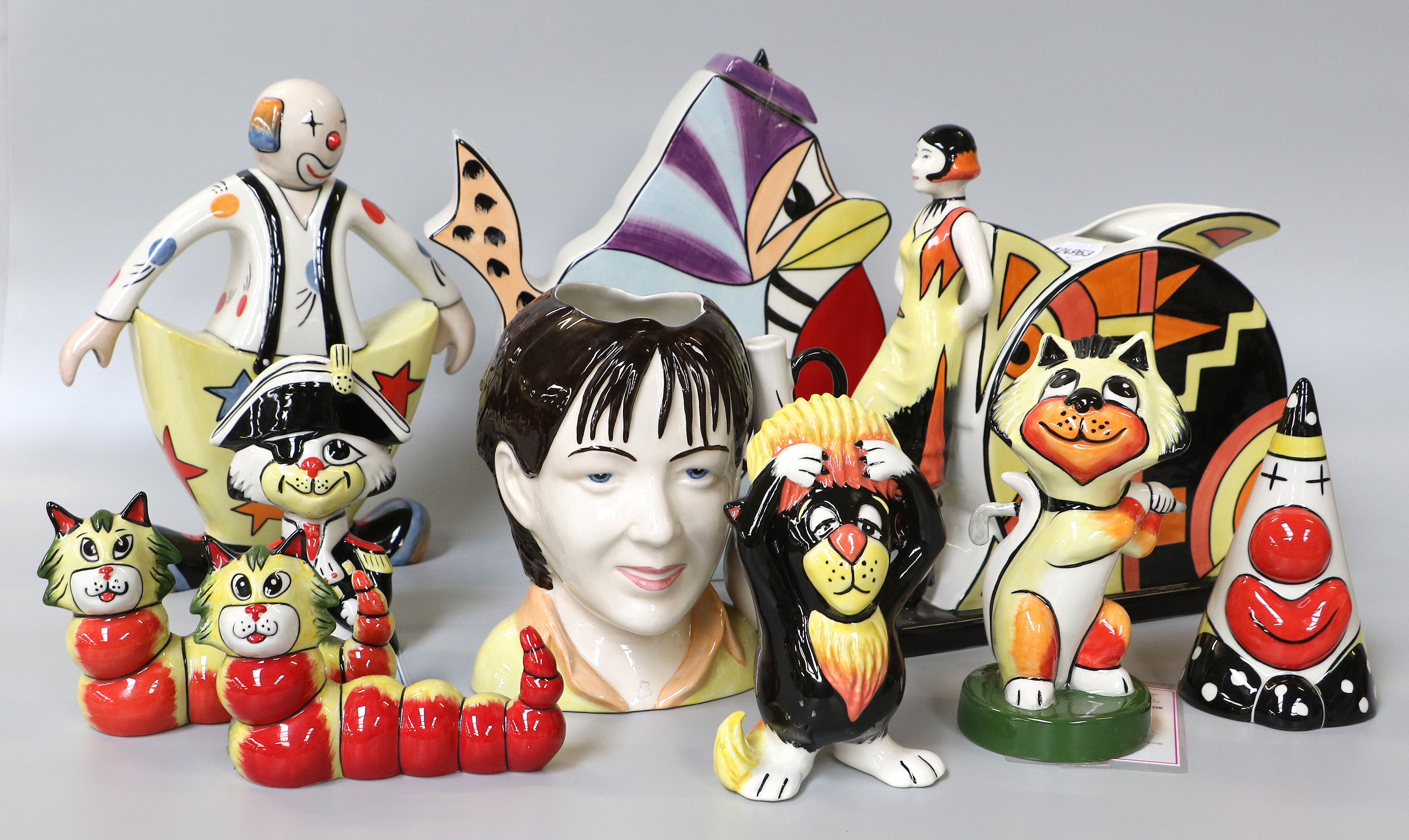 Lot 138 - A Large Collection of Lorna Bailey Ceramics,