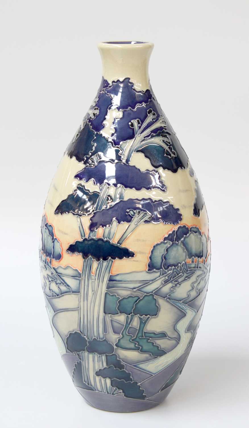 Lot 189 - A Modern Moorcroft "Copse at Eventide"