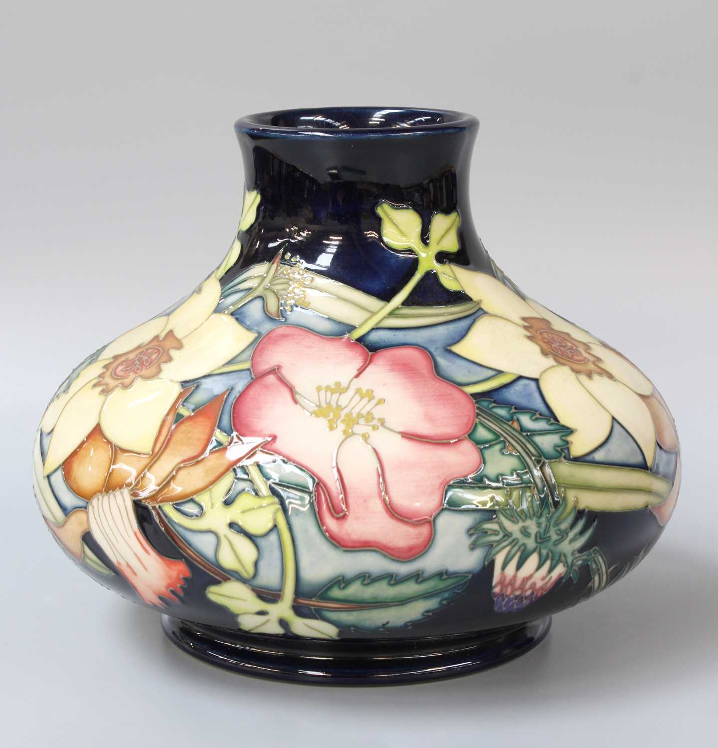 Lot 221 - A Modern Moorcroft "Golden Jubilee" Pattern