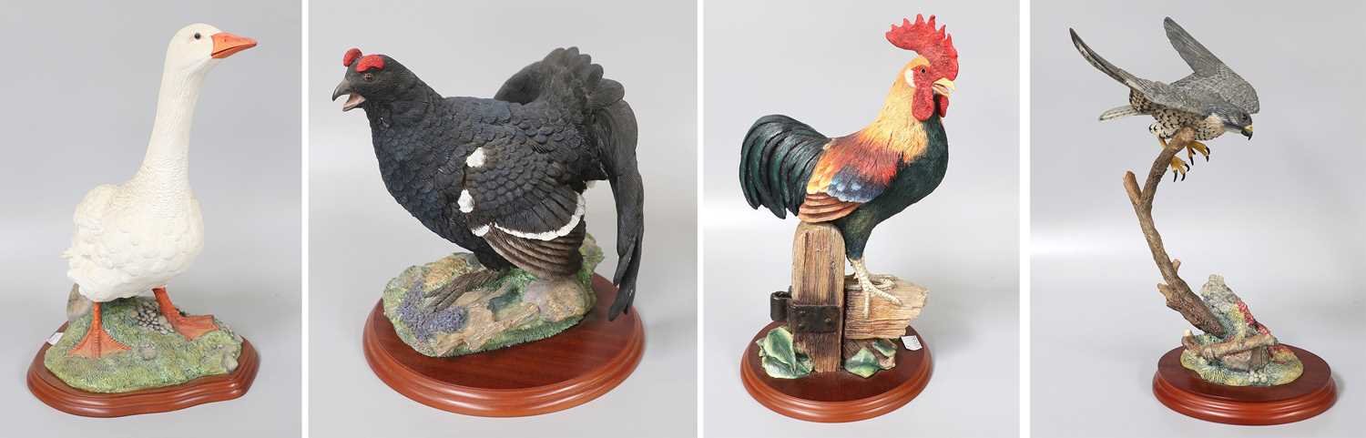 Lot 340 - Border Fine Arts Studio Bird Models,