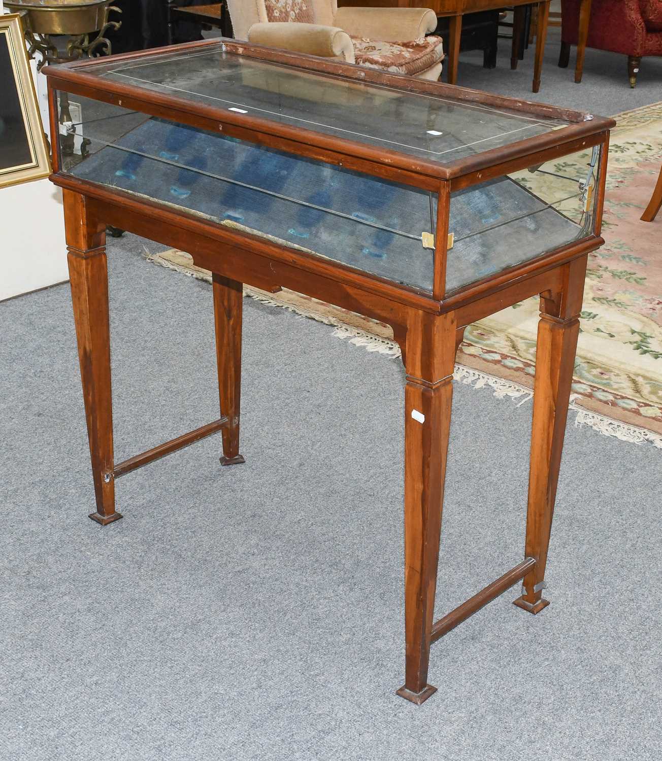 Lot 1162 - An Early 20th century Display Table, the