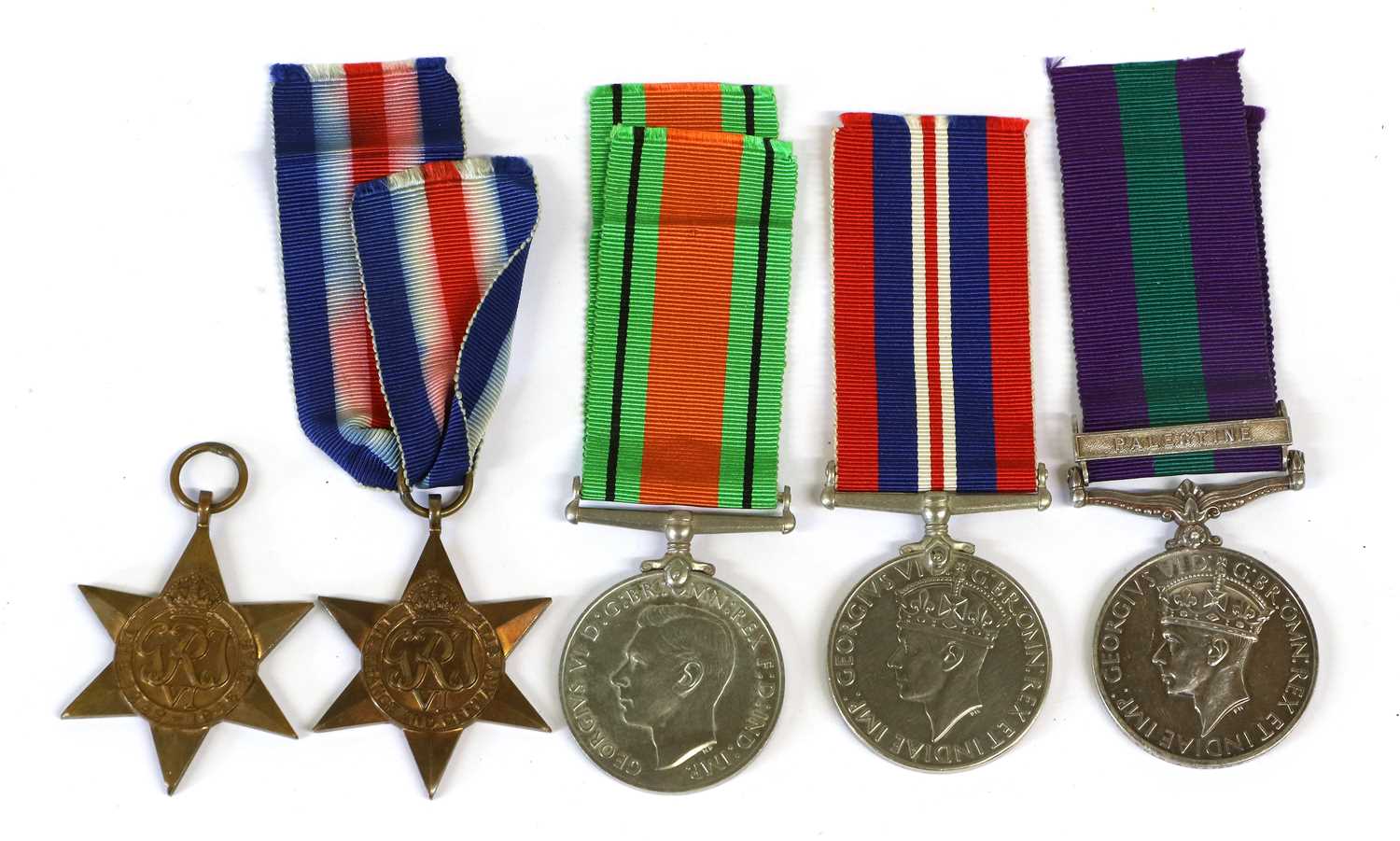 Lot 49 - A Second World War Group of Five Medals,