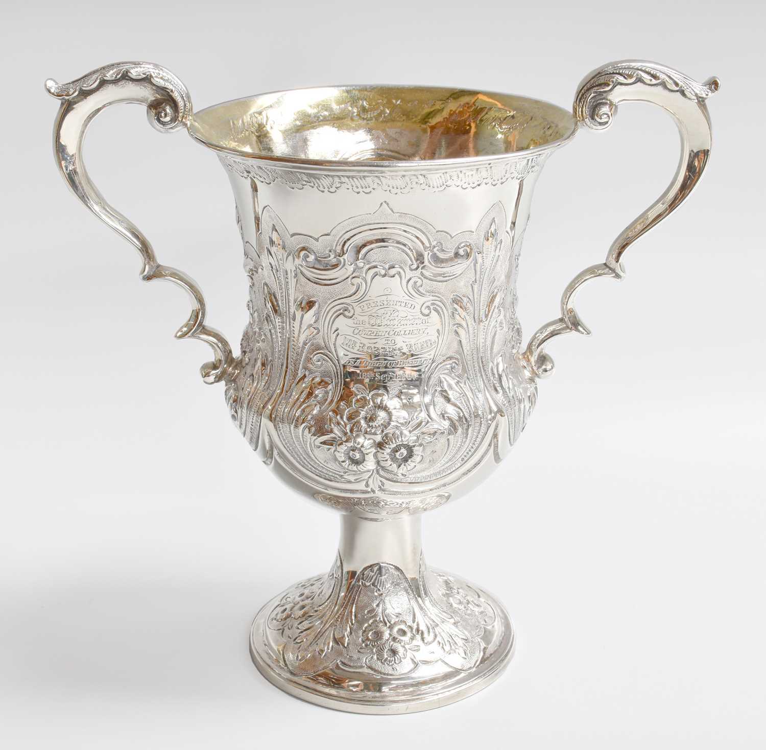 A George III Silver Two-Handled Cup, by Peter and Ann