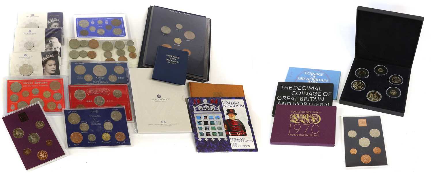 Lot 274 - Assorted UK Proof and Specimen Sets; to