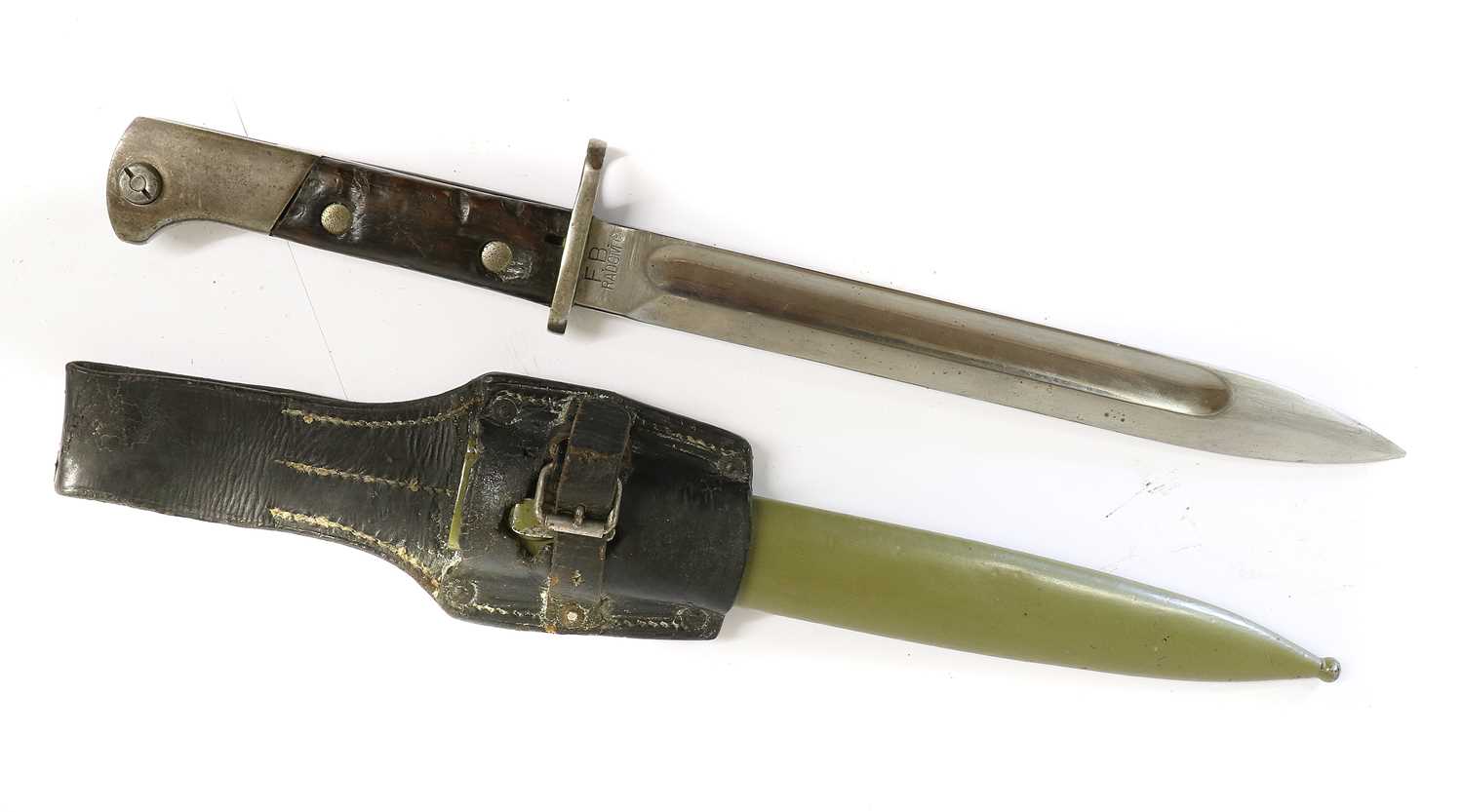 Lot 258 - A Rare Polish F.B. Radom WZ29 Bayonet, the
