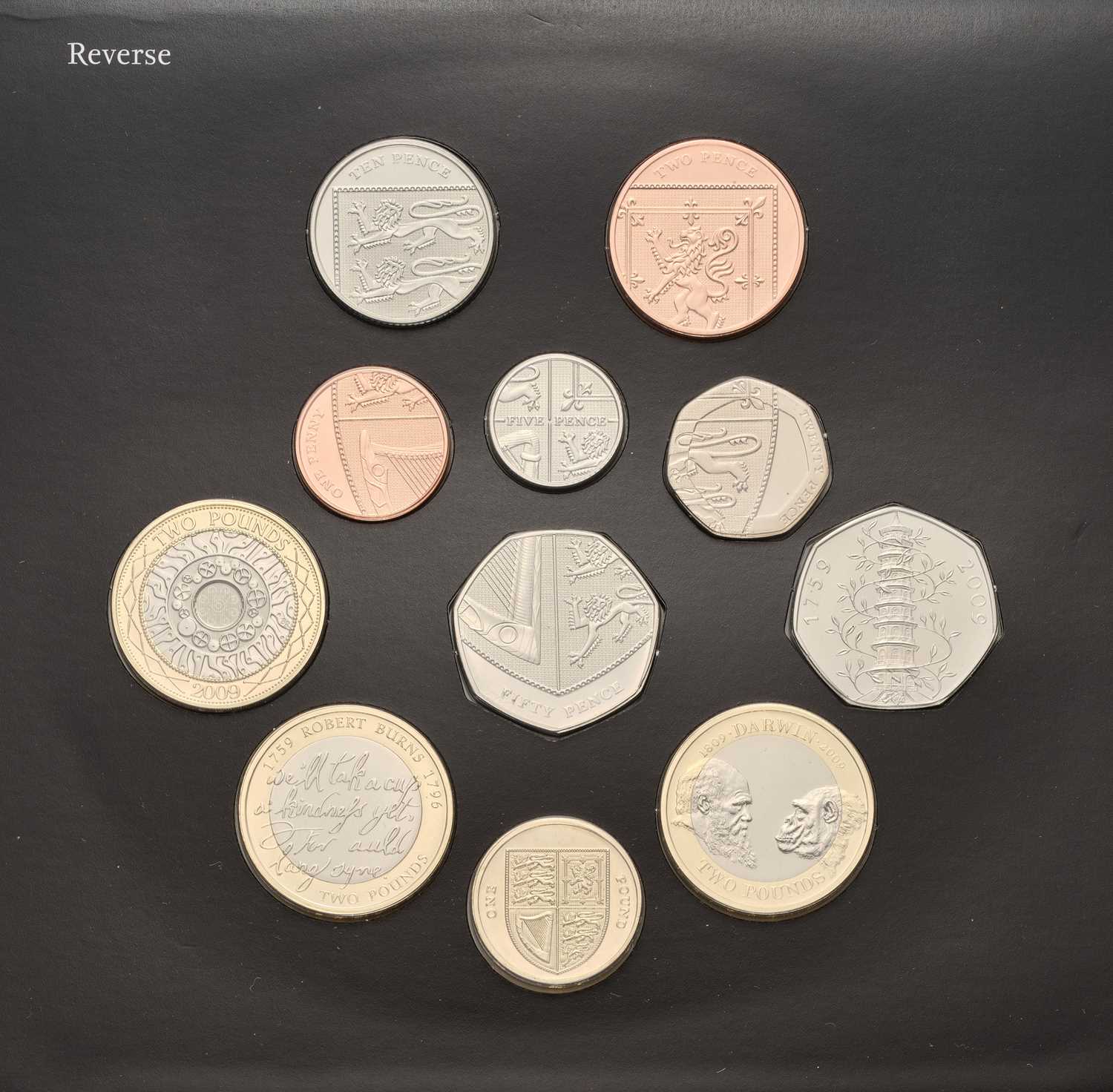Lot 269 - 2009 UK Brilliant Uncirculated Coin Set, 11