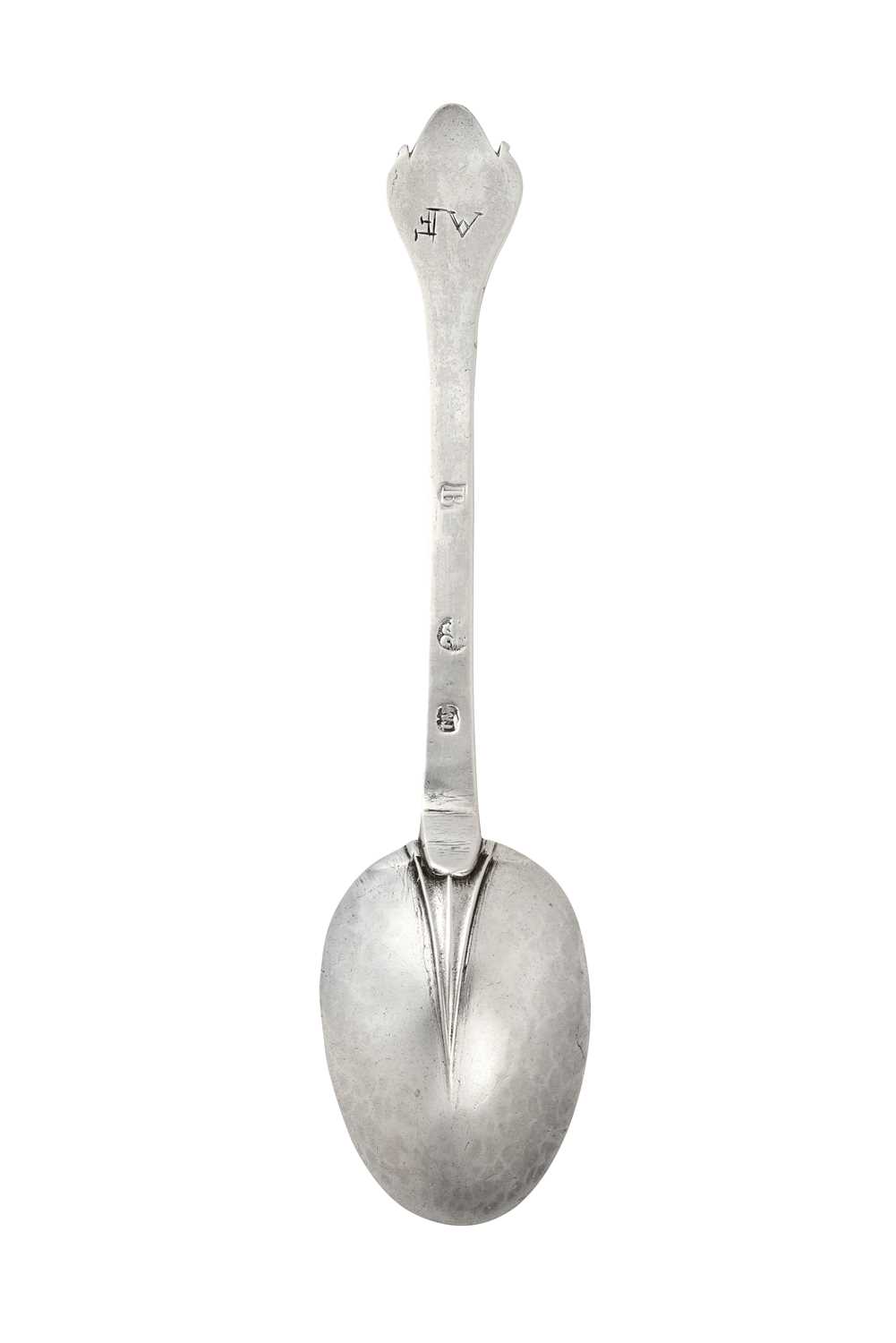 Lot 2227 - A Charles II Provincial Silver Trefid-Spoon,