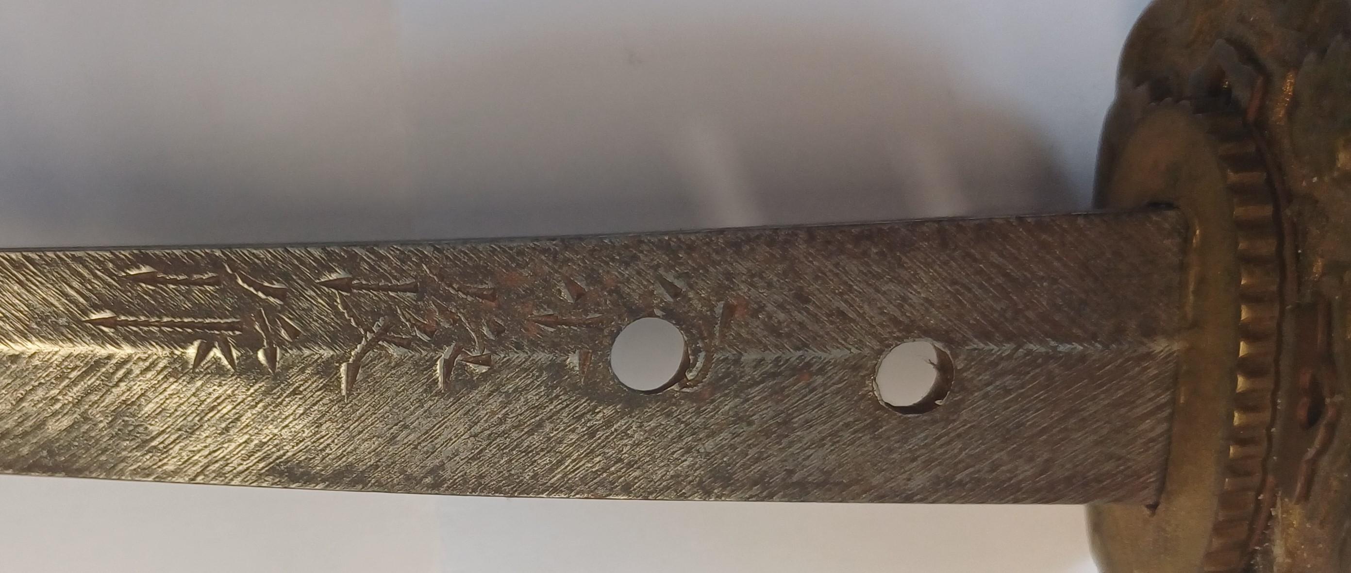 Lot 195 - A Second World War Japanese Shin Gunto