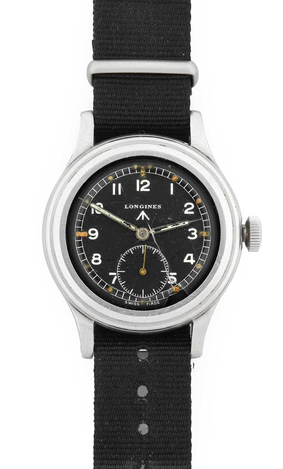 Lot 2138 - Longines: A World War II Military