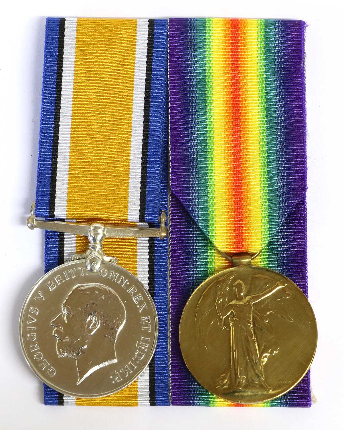 Lot 61 - A First World War Pair, awarded to 2.LIEUT. H.
