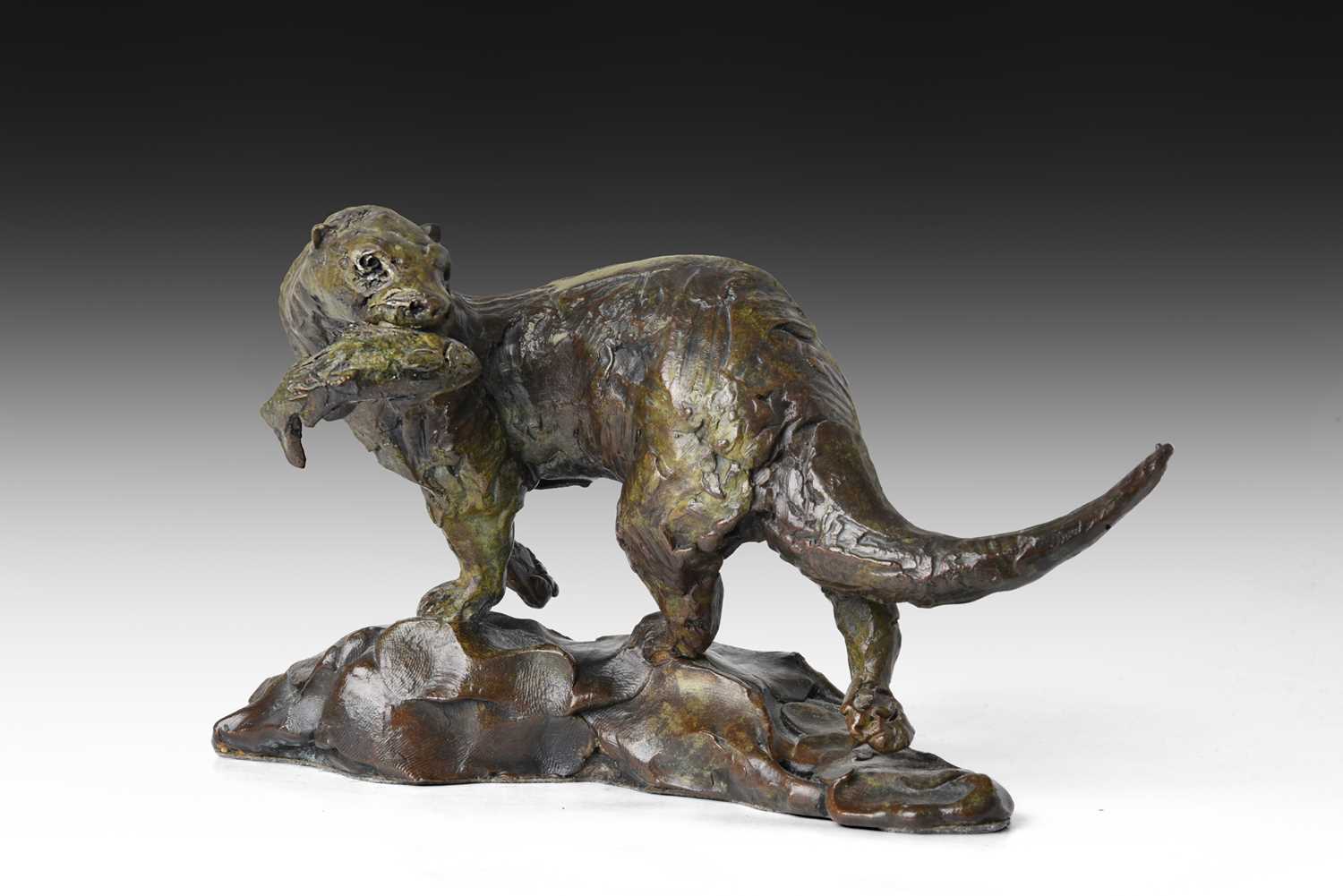 Lot 1000 - Hamish Mackie (b.1973) "Otter Fish Takeaway"