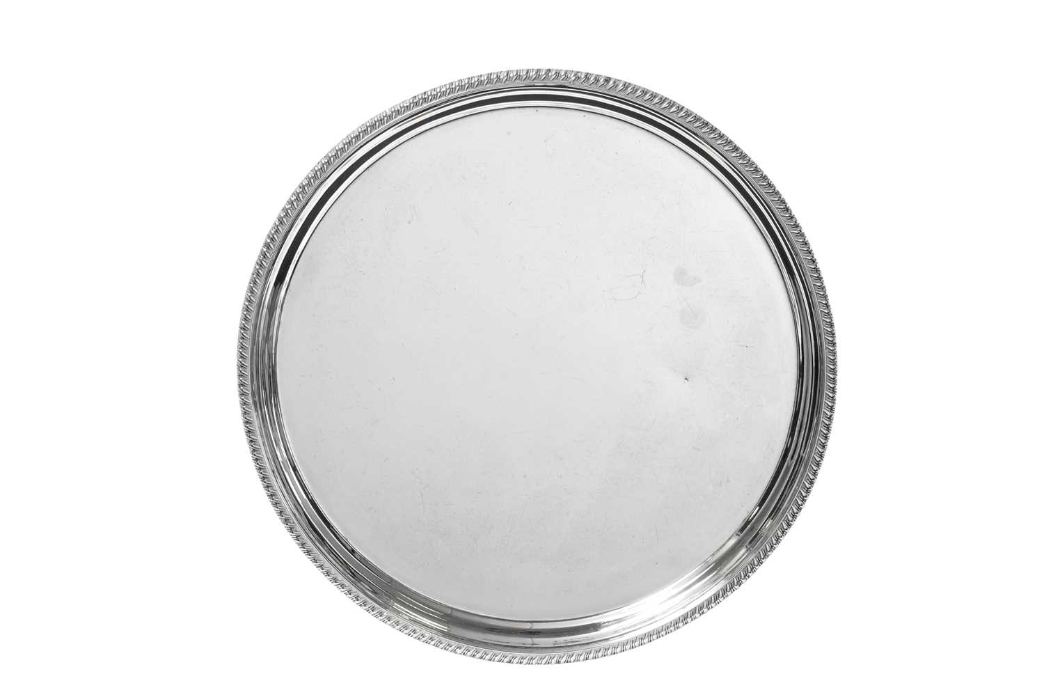 Lot 2351 - A George V Silver Salver,