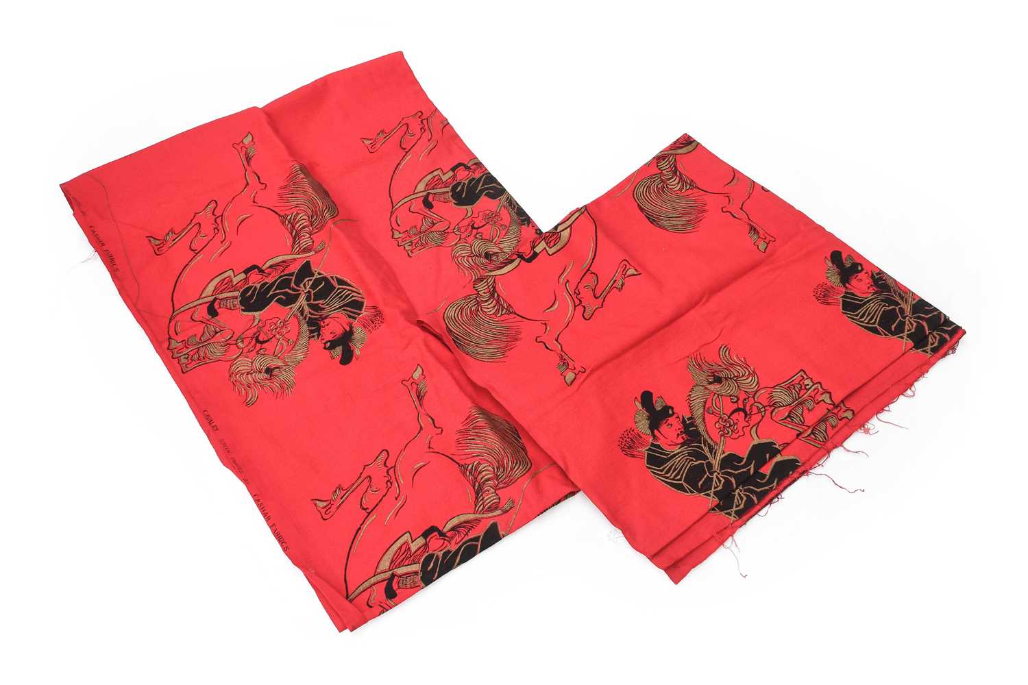 Lot 2202 - Two Lengths of Cashar Fabrics Cavalry