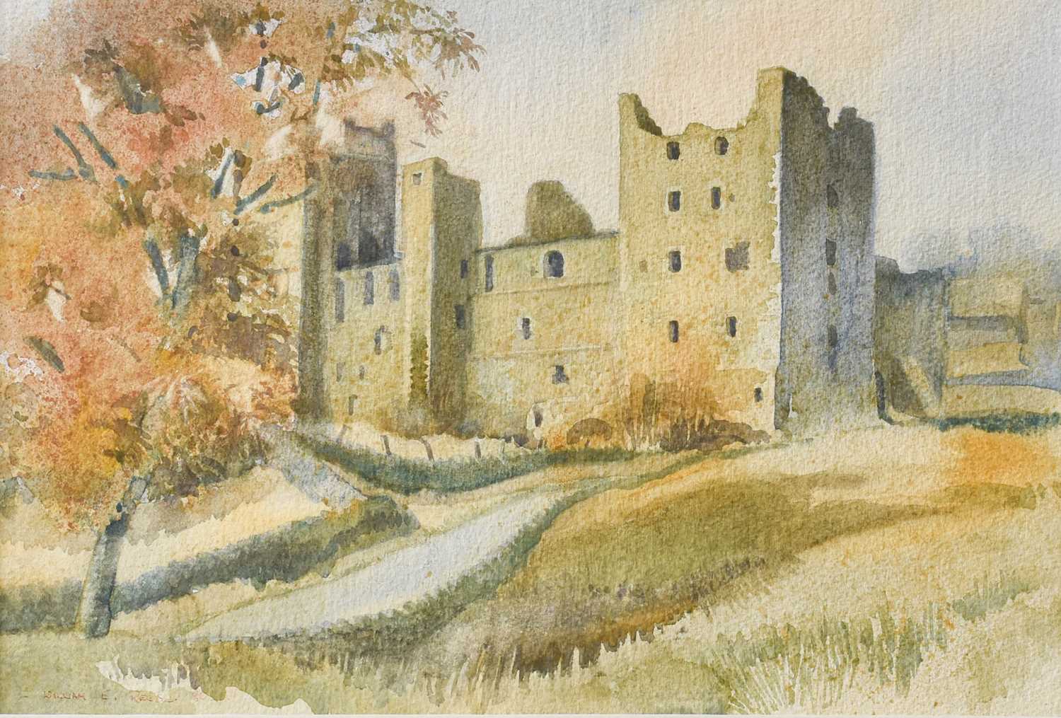 Lot 1050 - William Rees (20th Century) "Bolton Castle"