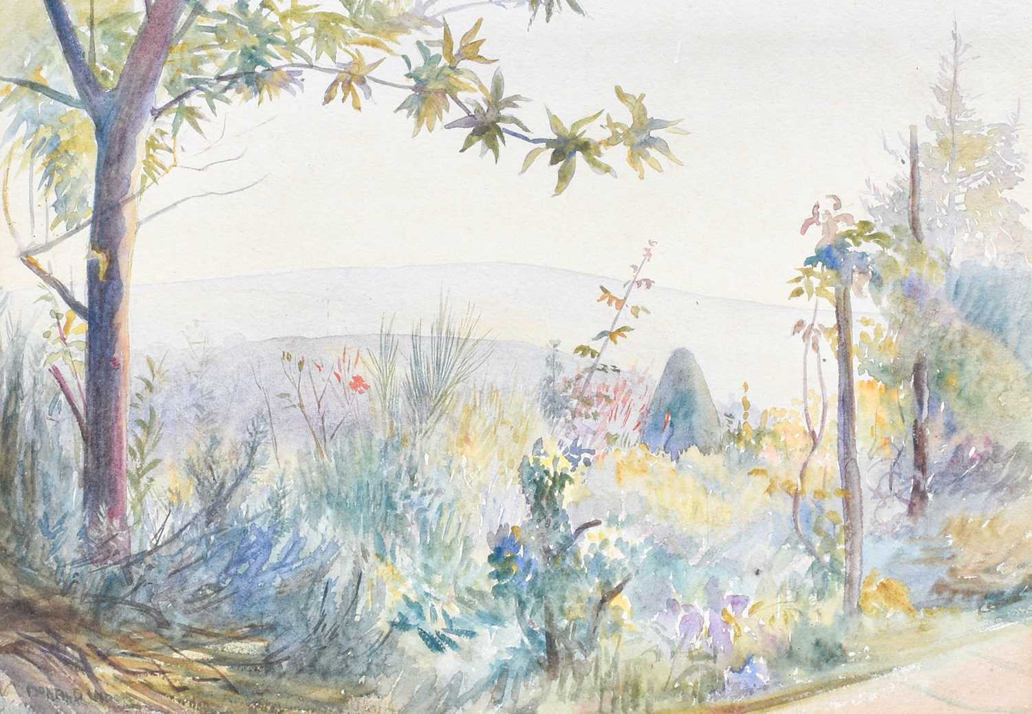 Lot 1067 - Donald Wood (1889-1953) Study of a grazing